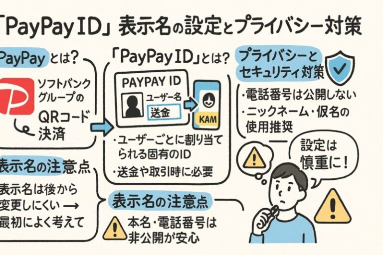 PayPayアカウントにおける表示名の選び方 | nonoブログ